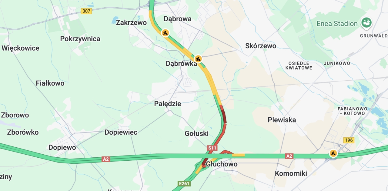 Ruszył remont na zachodniej obwodnicy Poznania. Duże korki!